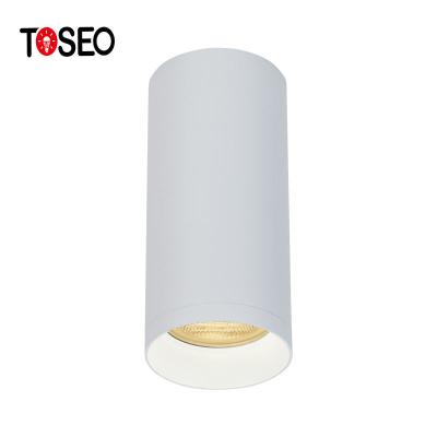 China Surface Mounted Adjustable GU10 Downlight 60x130mm Aluminium Cylinder Spotlight 220V for sale
