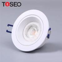 China Recessed Anti Glare Downlight 80mm Cutout Die Cast Aluminum GU10 MR16 12V 220V for sale