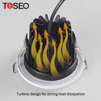 China 2700k Fixed Fire Rated Downlight Ceiling IP65 Cob Led Recessed Lighting for sale