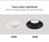 China Anti Glare Round Trimless Down Light Recessed For Background Wall for sale