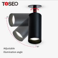 China Adjustable 240V Surface Mounted Downlight GU10 Pure Aluminium Material for sale