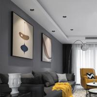 China GU5.3 Round Black Adjustable LED Downlight Anti Glare IP 20 for sale