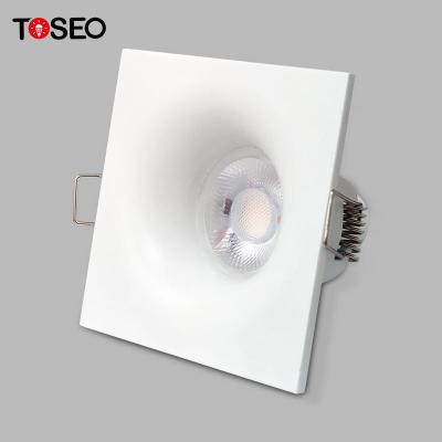 China GU10 Recessed Black Adjustable LED Downlight Anti Glare IP 20 for sale