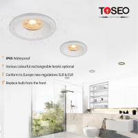 China IP65 Waterproof Bathroom Ceiling Spot Light 68mm Cutout GU10 2 Years Warranty for sale