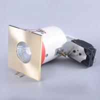 China Pure Aluminium Fire Rated GU10 LED Recessed Downlight 84x84mm 220V for sale
