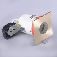 China Pure Aluminium Fire Rated GU10 LED Recessed Downlight 84x84mm 220V for sale