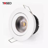 China 11W WiFi Dimmable COB Recessed LED Downlight Anti Glare 220V Ceiling Light for sale