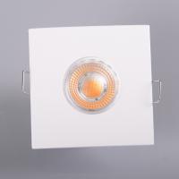 China Trim Cover Changeable Square Recessed LED Downlight AC220V 84x84mm Pure Aluminium for sale