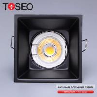 China RoHS Anti Glare Recessed Downlight Die Cast Aluminum 88x88mm GU10 IP20 for sale