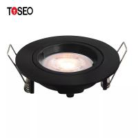 China 7W LED Recessed Downlight 85mm Die Cast Aluminium Waterproof GU10 220V for sale