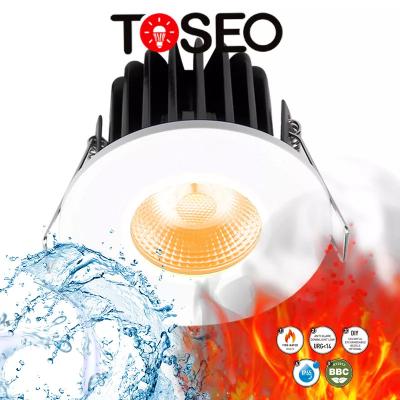 China Indoor Led Ceiling Recessed Fire Rated Downlights Dimmable Circuitry Design for sale