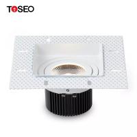 China 10W 125mm Trimless Anti Glare LED Downlight 220V-240V 6000K Spot Light for sale