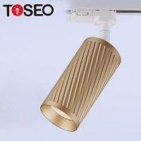 China Aluminum Cylindrical Downlight Gu10 Rotatable COB Spotlight for sale
