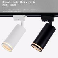 China 12V Modern Track Light 360 mr16 Surface Mounted Front Replace Bulb 5w Spot Light for sale