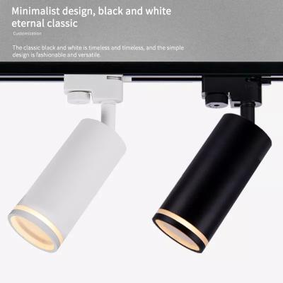 China 12V Modern Track Light 360 mr16 Surface Mounted Front Replace Bulb 5w Spot Light for sale