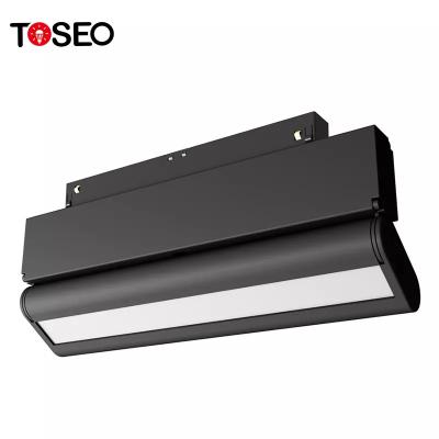 China Adjustable Cob Led Spot Magnetic Track Light 48V 12Watt 24° Beam Angle for sale