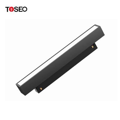 China Aluminum Magnetic Grill Light 9W DC48V Recessed Track Lighting 4 Wire for sale
