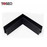 China DC48V Magnetic Track Light Rail 4 Wire 1M Aluminium Track Lighting System for sale
