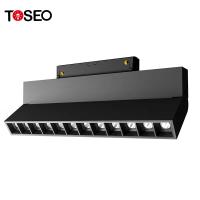 China IP20 48v Magnetic Led Track Light Adjustable Led Track Surface Mounted for sale