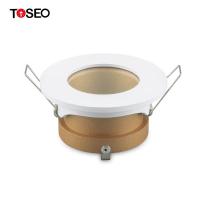 China GU10 Anti Glare Downlight 70mm Cut Out IP65 Hotel Ceiling Light Fixture for sale