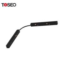 China 4 Wire Magnetic Track Light Connector 48V DC Recessed COB LED Spotlight Adaptor 3 Phase for sale