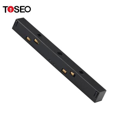 China 4 Wire Magnetic Track Light Connector 48V DC Recessed COB LED Spotlight Adaptor 3 Phase for sale
