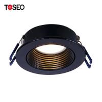China Die Cast Aluminum 5W 7W Round Recessed Downlight Anti Glare 80mm Cutout GU10 for sale