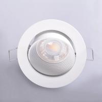 China Die Cast Aluminum 5W 7W Round Recessed Downlight Anti Glare 80mm Cutout GU10 for sale