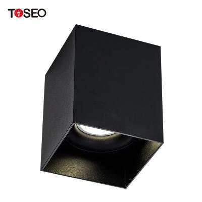 China GU10 Surface Mounted LED Spotlight Square Downlight 90x90mm AC220V for sale