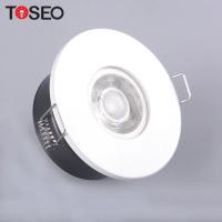 China IP20 68mm Recessed Downlight Fixture Die Cast Aluminium Body COB Spot Light AC 220V for sale
