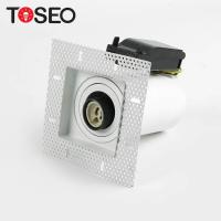 China Custom Trimless GU10 Fire Rated Downlight 125mm Die Cast Aluminum Ceiling Mounted for sale