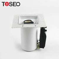 China Custom Trimless GU10 Fire Rated Downlight 125mm Die Cast Aluminum Ceiling Mounted for sale