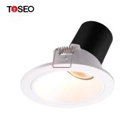 China LED Recessed Anti Glare Downlight 110mm 220V Die Cast Aluminum GU10 for sale