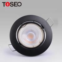 China Die Casting Aluminum Gu10 Recessed Downlights Adjustable Lighting Fixture for sale
