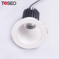 China Asymmetric Round Dimmable LED Downlights Anti Glare Recessed Down Lightings for sale
