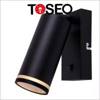 China 11 W GU10 Surface Mounted Downlight White Black Acrylic Cylinder Led Down Light for sale