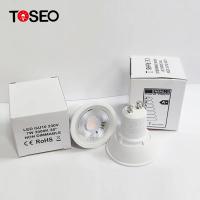 China GU10 7W 230V Recessed Downlight High Lumen LED Spotlight Fire Rated Anti Glare for sale