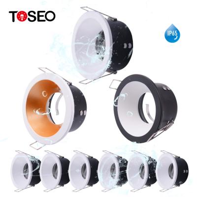 China Aluminum GU10 Downlight Fitting Ceiling Lighting IP65 Anti Glare Led Downlights for sale
