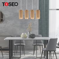 China Minimalist GU10 Pendant Light 220V Pure Aluminum Chandelier for Living Room 60x130mm for sale