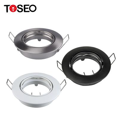 China Die Cast Aluminum Recessed GU10 Downlight 84mm Adjustable Angle 240V for sale