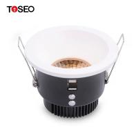 China Die Cast Aluminum Round Ceiling Spotlight 11W 38 Beam Angle Recessed LED Downlight for sale