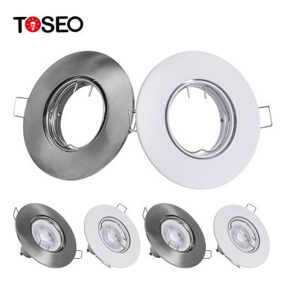China Die Cast Aluminum Adjustable GU10 Downlight 100mm Diameter 220-240V for sale