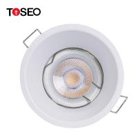 China 82mm 5W 6W 7W LED Recessed Downlight Fixtures White Black for Hotel for sale