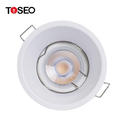 China 82mm 5W 6W 7W LED Recessed Downlight Fixtures White Black for Hotel for sale