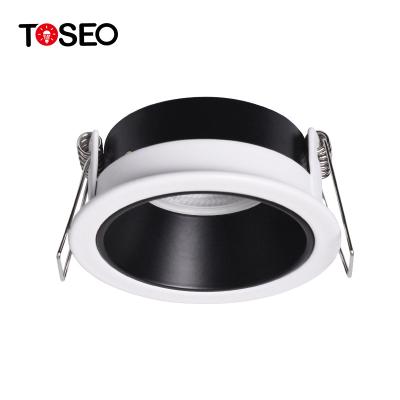 China Anti Glare LED Recessed Downlight 75mm Cutout GU10 240V for Living Room for sale