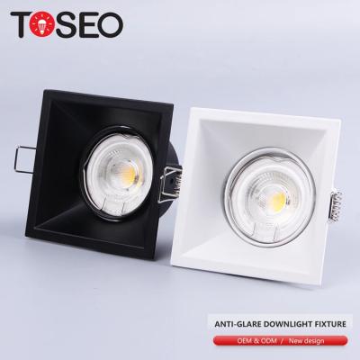 China Toseo TS6001 Dimmable Fire Rated LED Downlight IP65 85mm High CRI 50,000H for sale