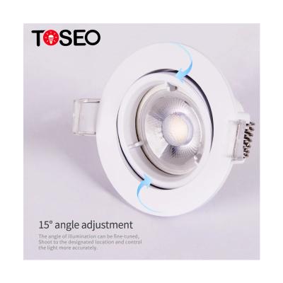 China Aluminum Φ85mm Recessed LED Downlight Dimmable Fire Rated IP65 50000H for sale