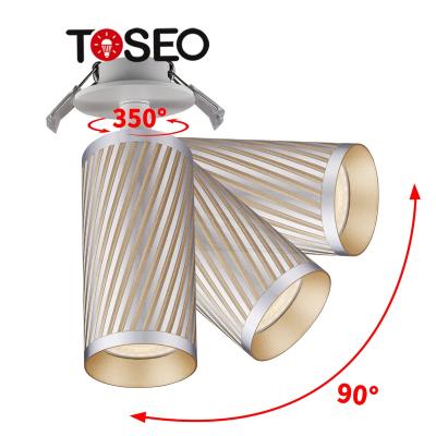 China Φ85mm IP65 Dimmable Fire Rated LED Recessed Downlight 50000Hrs Lifespan for sale