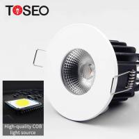 China Φ85mm Recessed LED Downlight Fixture 50000H Dimmable Fire Rated Indoor Lighting for sale