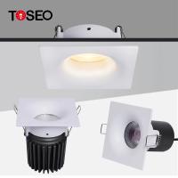 China IP65 LED Recessed Downlight 85mm Aluminum Dimmable Fire Rated 50000H for sale